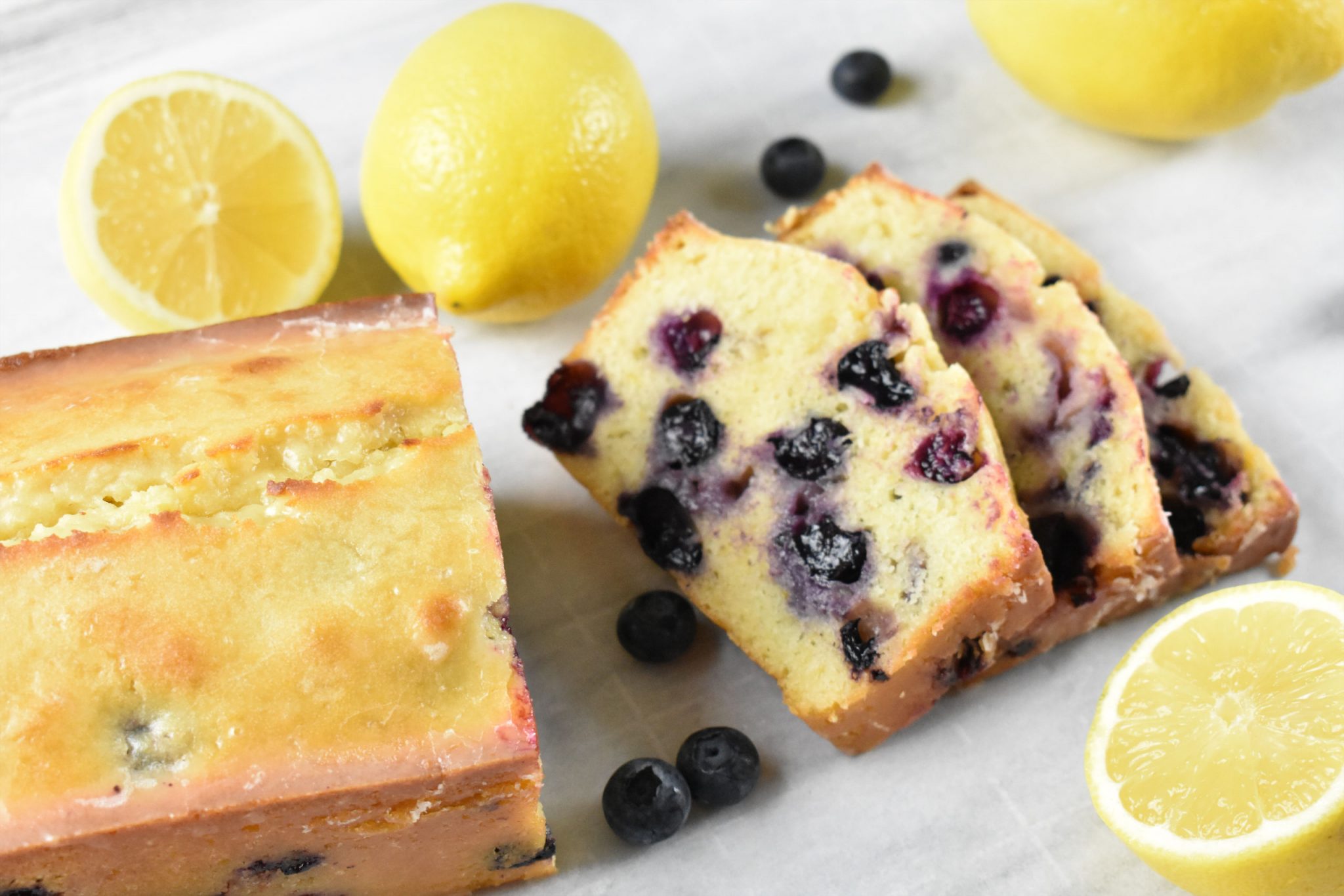 The Best Lemon Blueberry Bread